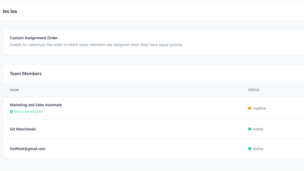 Round Robin Lead Assignment - App for HubSpot